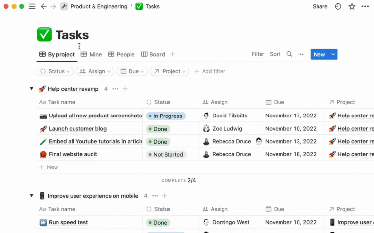 【Notion 專案管理】解鎖Notion Projects必用功能｜最全面教學 - ProjectManager
