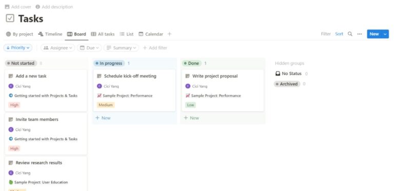 【Notion 專案管理】解鎖Notion Projects必用功能｜最全面教學 - ProjectManager