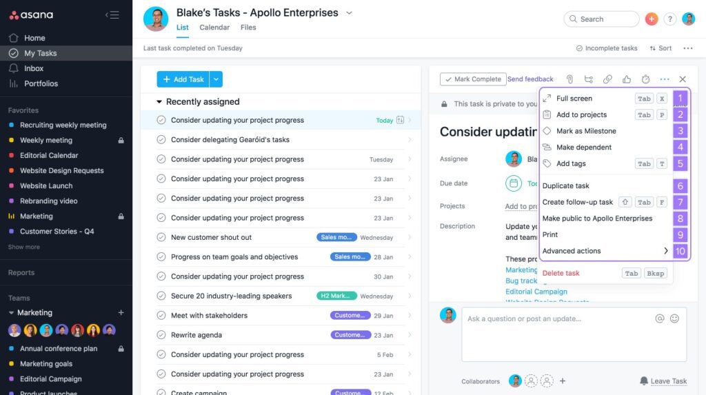 【Asana 教學】五分鐘學會用Asana，提升你的專案管理效能！ - ProjectManager