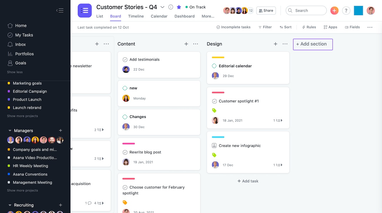 【Asana 教學】五分鐘學會用Asana，提升你的專案管理效能！ - ProjectManager