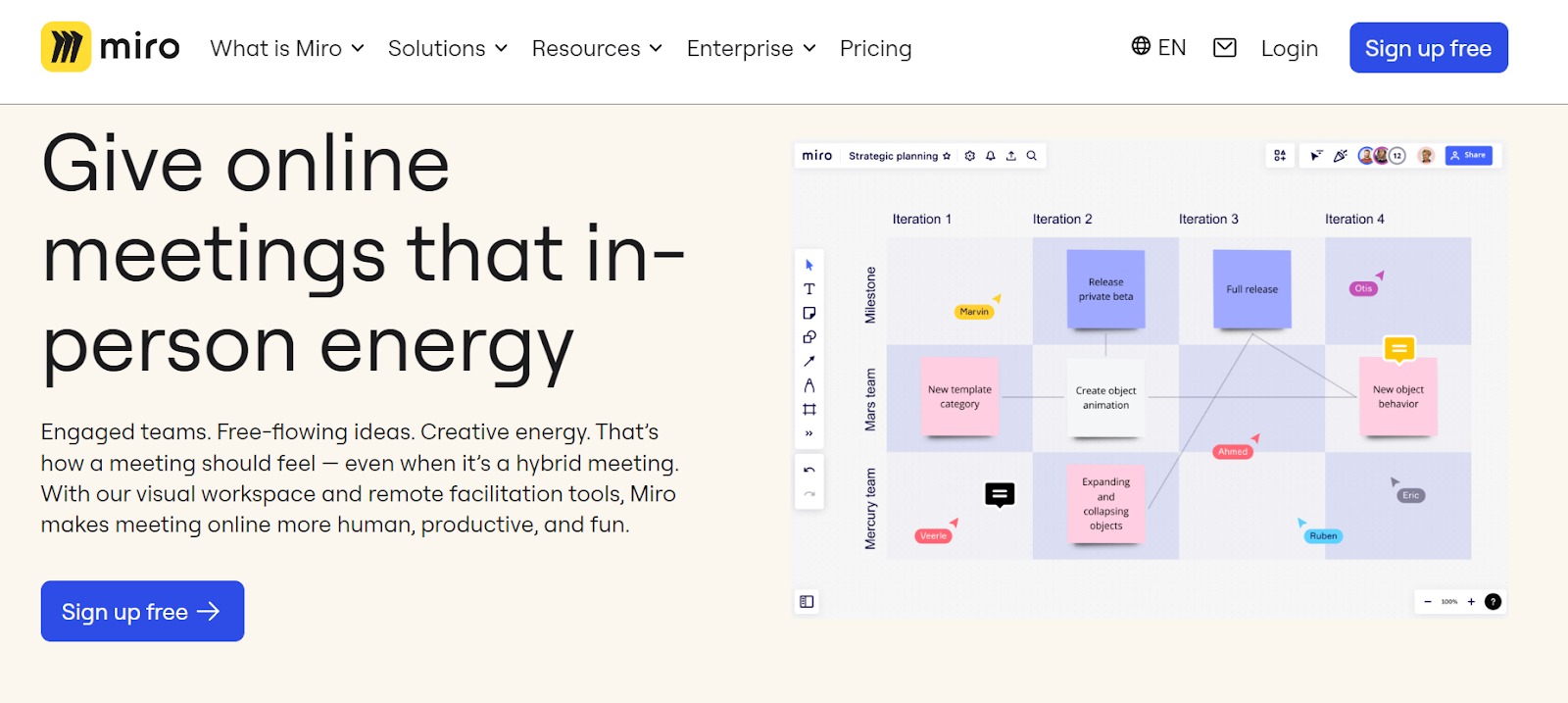 【Miro 教學】免費線上白板，便利貼+心智圖，遠距協作必備！ - ProjectManager