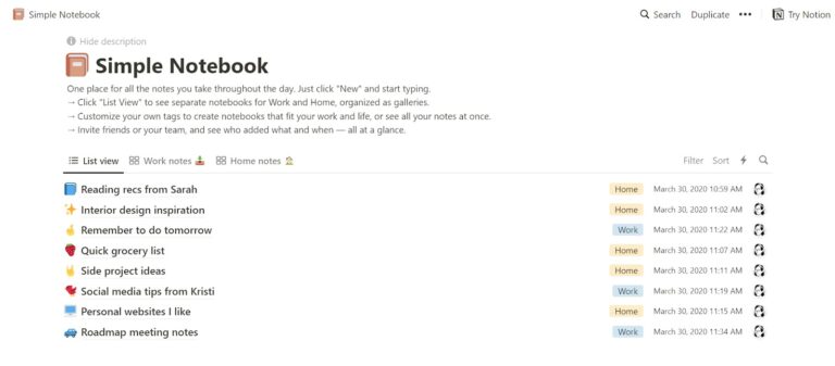 【Notion 模板】2025最全Notion免費模板推薦，點擊即用！ - ProjectManager