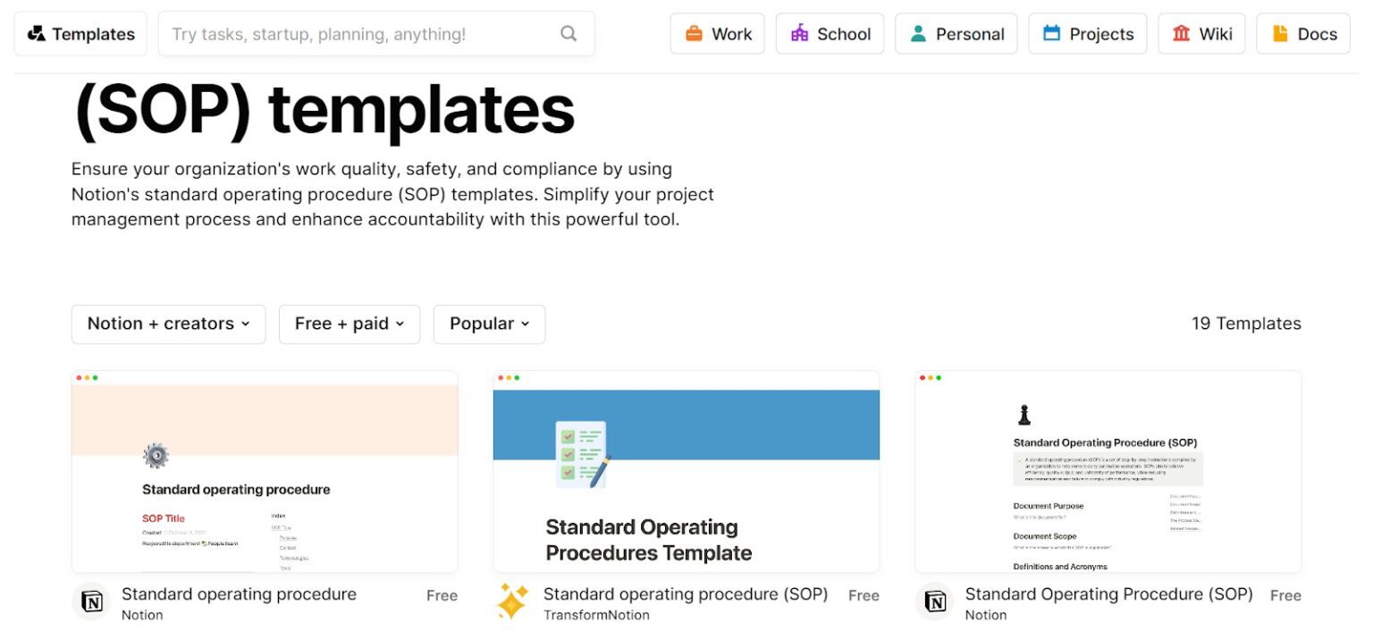 【SOP 意思是什麼】工作SOP怎麼寫？5步完成SOP製作範例教學 - ProjectManager